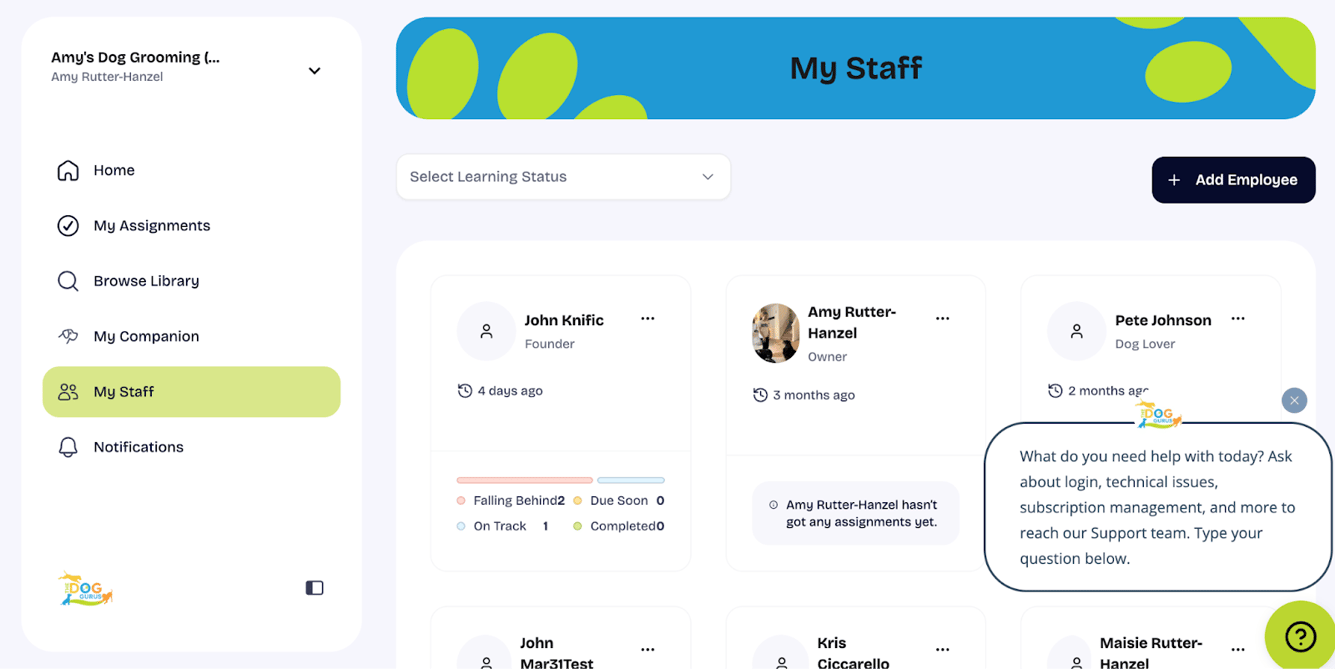 Adding new users to platform